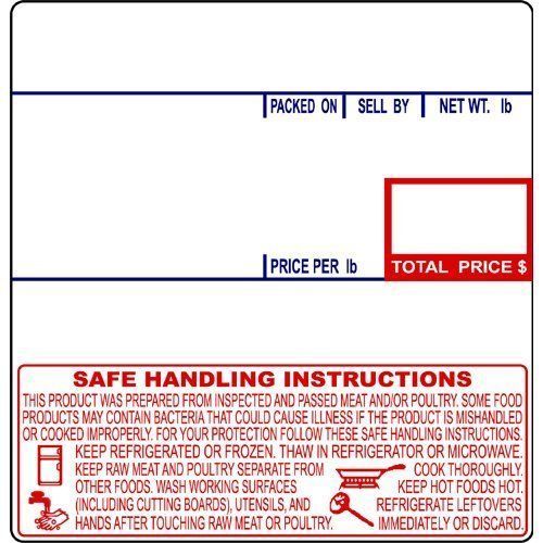 Food Safety Freezer Labels, 58 x 60 mm, 500 per Roll – FPSB LLC.